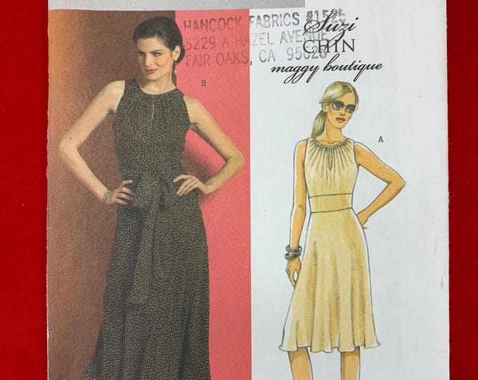 Butterick 4978 Dress Sewing Pattern: Suzi Chin Maggy Boutique, Plus ...