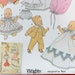 Simplicity 5215 Baby Doll Clothes Patterns Complete, Uncut, Factory ...