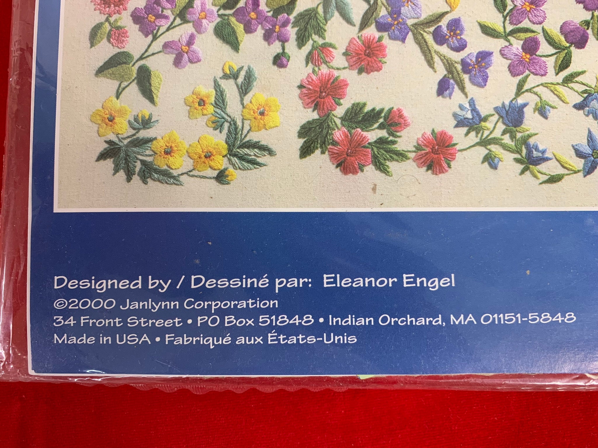 Janlynn Wildflower Medley Embroidery Kit 04-748 Unopened - Etsy