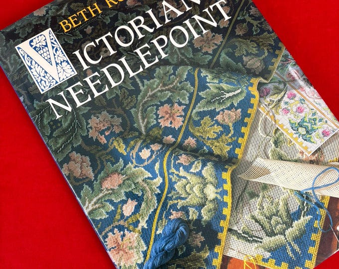 Victorian Needlepoint by Beth Russell Hardcover With Dust Jacket | 25 ...