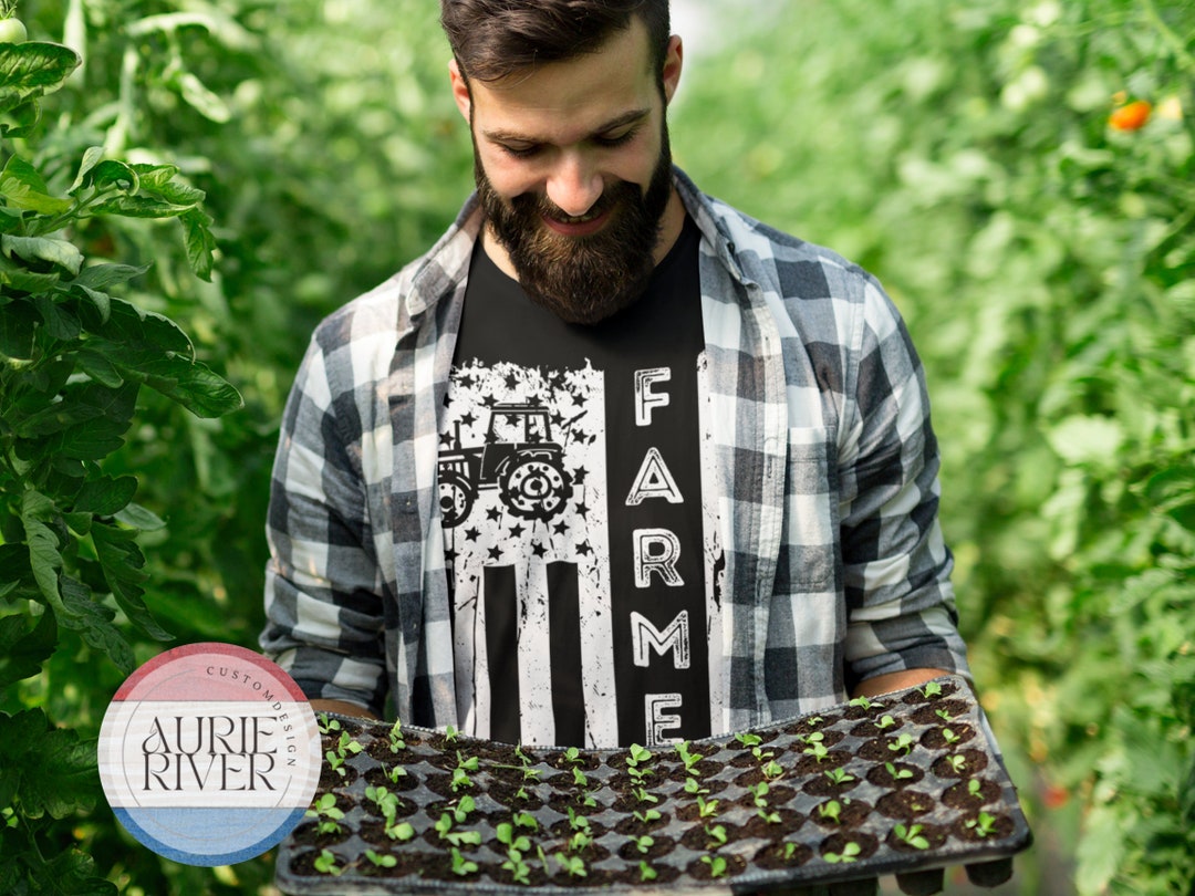Patriotic American Farmer Pride T-shirt, United States Agriculture ...