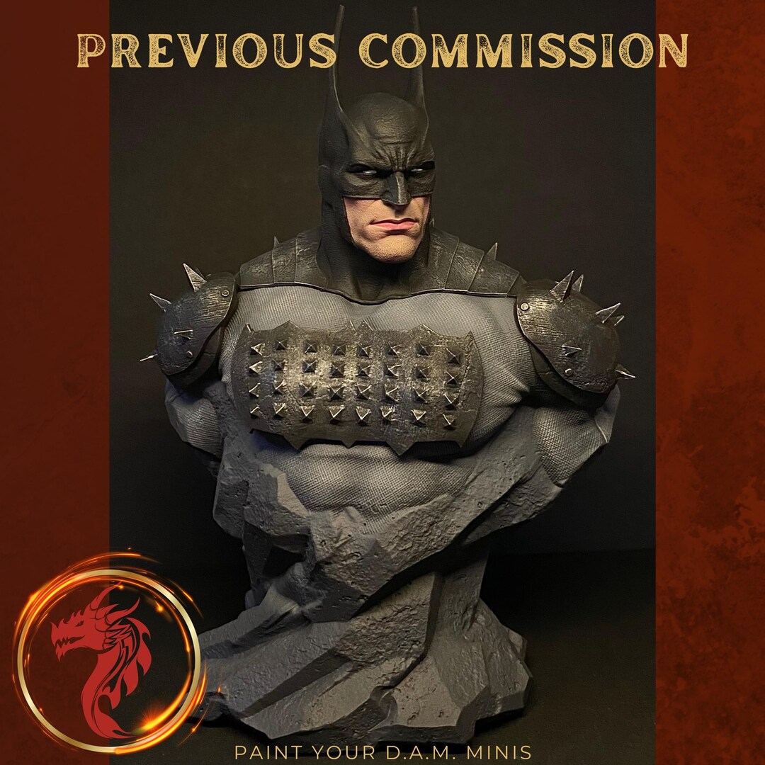 Absolute Batman Bust | Zezstudio | 1/6th Scale Hand Painted Figure for ...