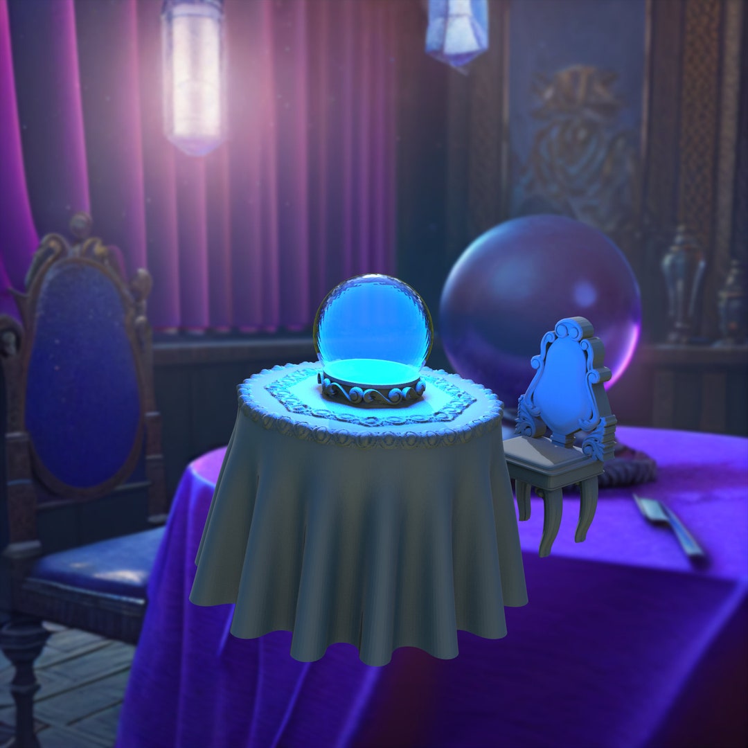 DND Fortune Teller Table 32mm Scale Dungeons and Dragons - Etsy