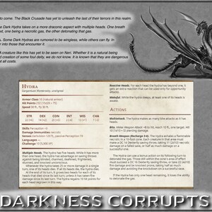 Hydra Dnd Mini Dungeons and Dragons Fantasy 32mm Scale - Etsy