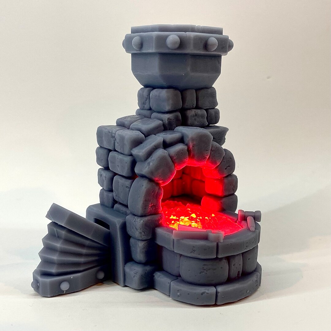 Glowing Forge DND 32mm Scale Dungeons and Dragons Fantasy LEDS ...
