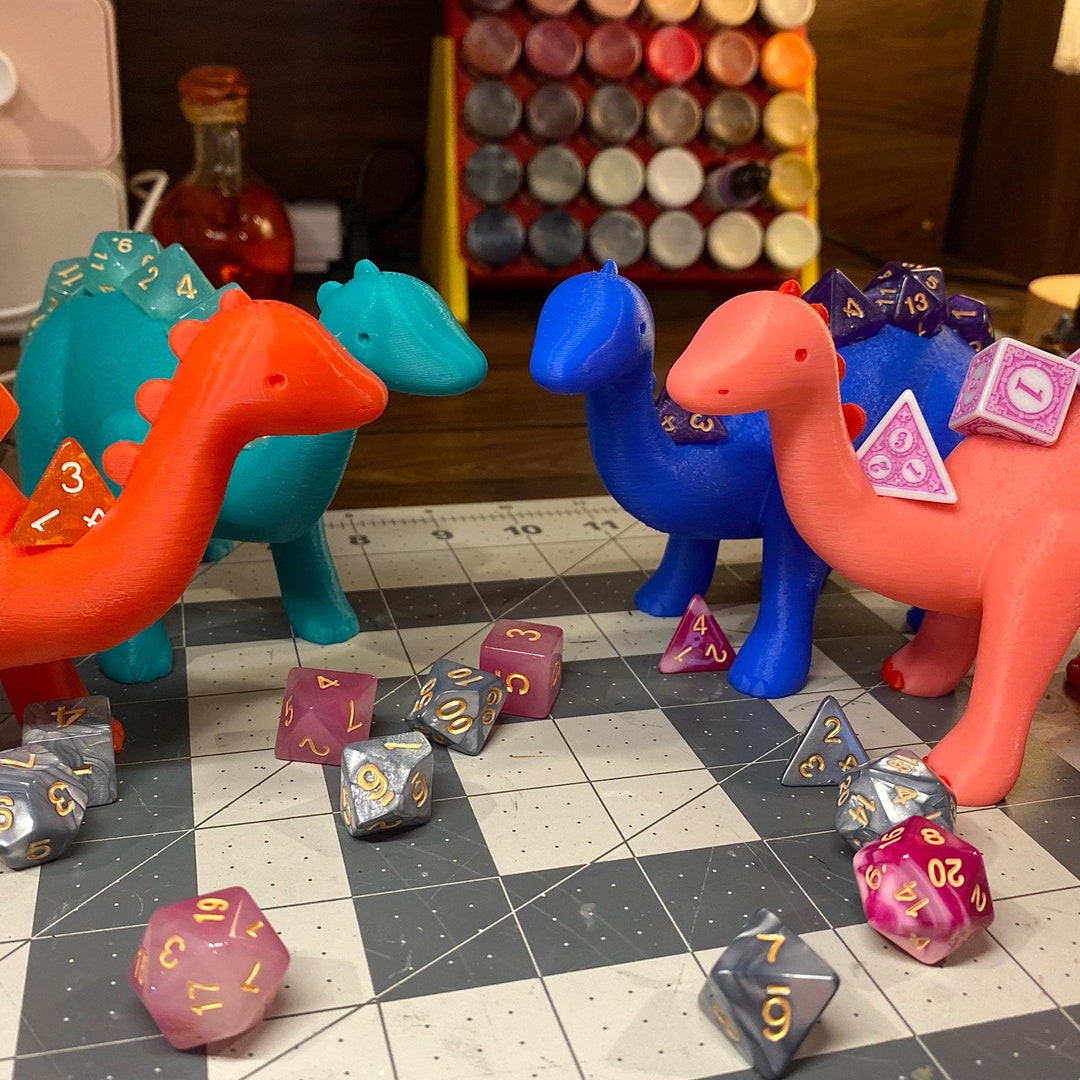 Dienosaur the Dice Dinosaur | Dungeons and Dragons Dice Holder | DND ...