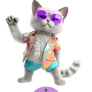 Cool Dancing Cats Clip Art Cats Clipart Jazz Cat Clipart Cat Clipart ...