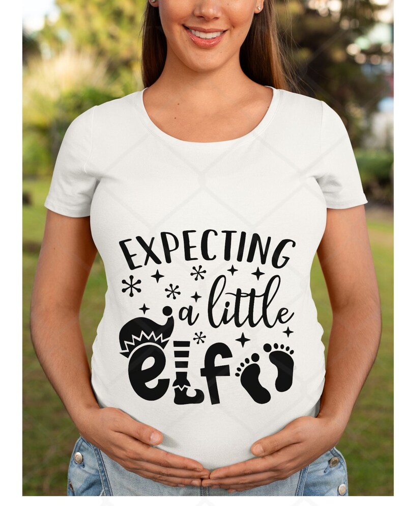 Expecting a Little Elf - SVG and Cut Files for Crafter - Digital ...