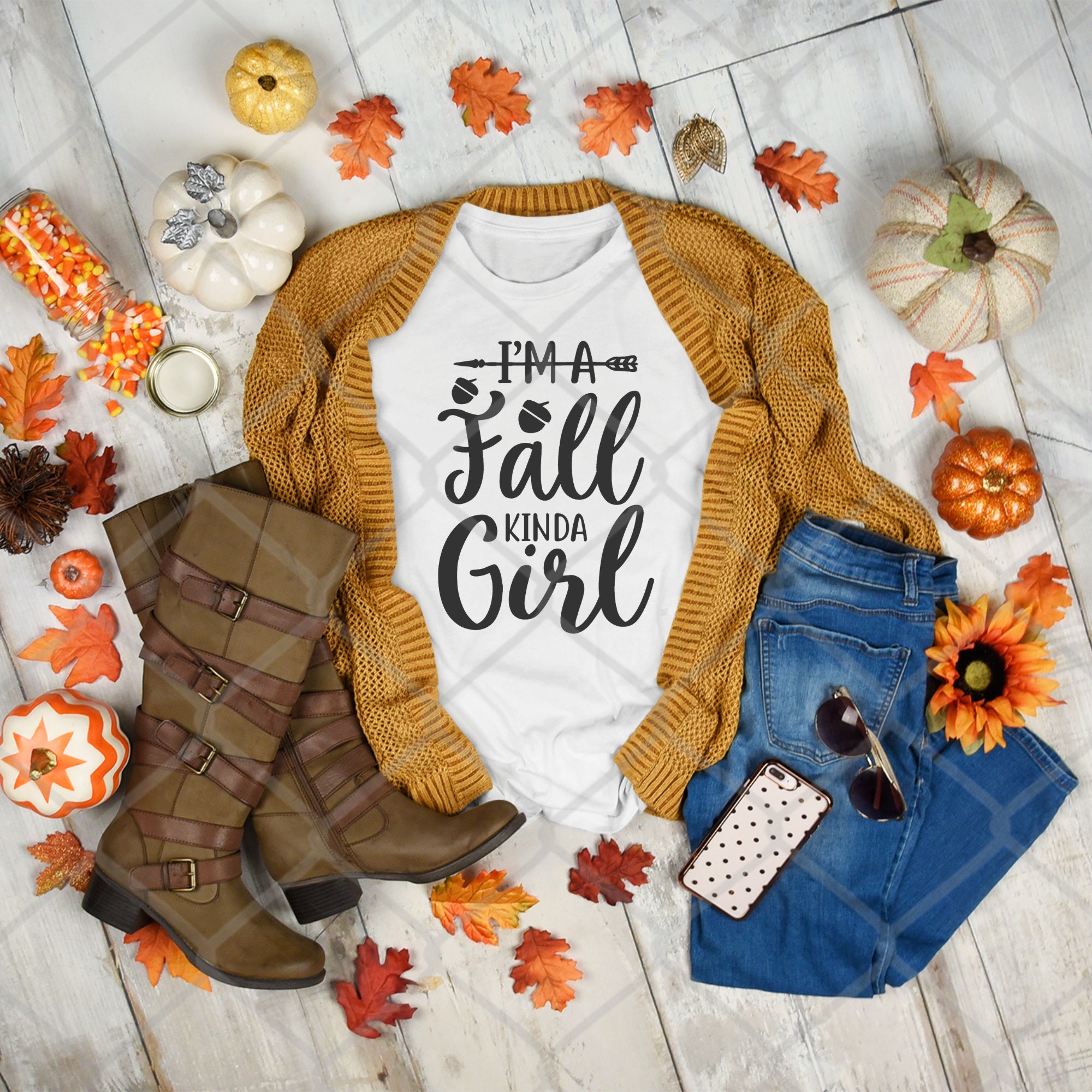 I'm A Fall Kinda Girl Svg, Girl Fall Svg, Girl Fall Quote Svg, Girl ...