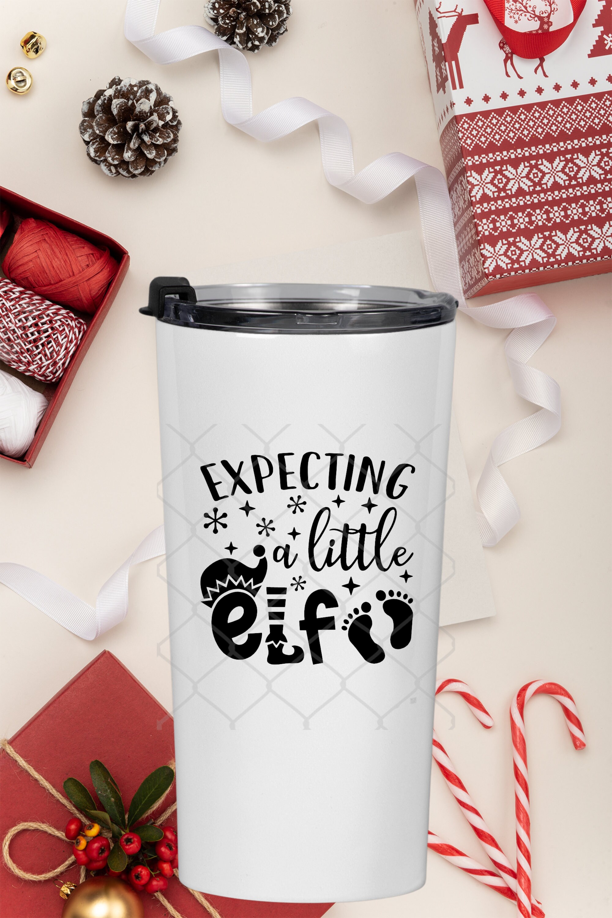Expecting a Little Elf - SVG and Cut Files for Crafter - Digital ...