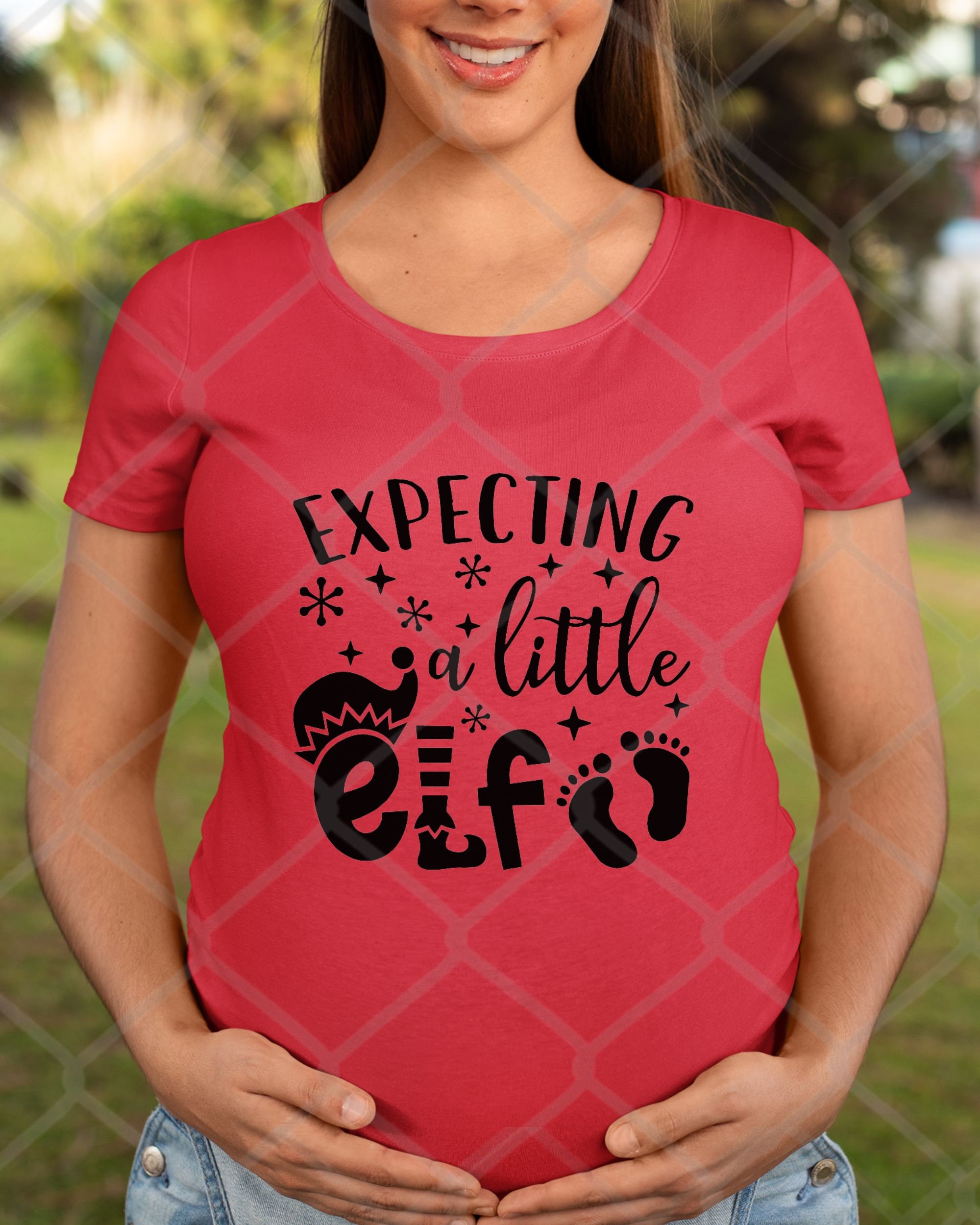 Expecting a Little Elf - SVG and Cut Files for Crafter - Digital ...