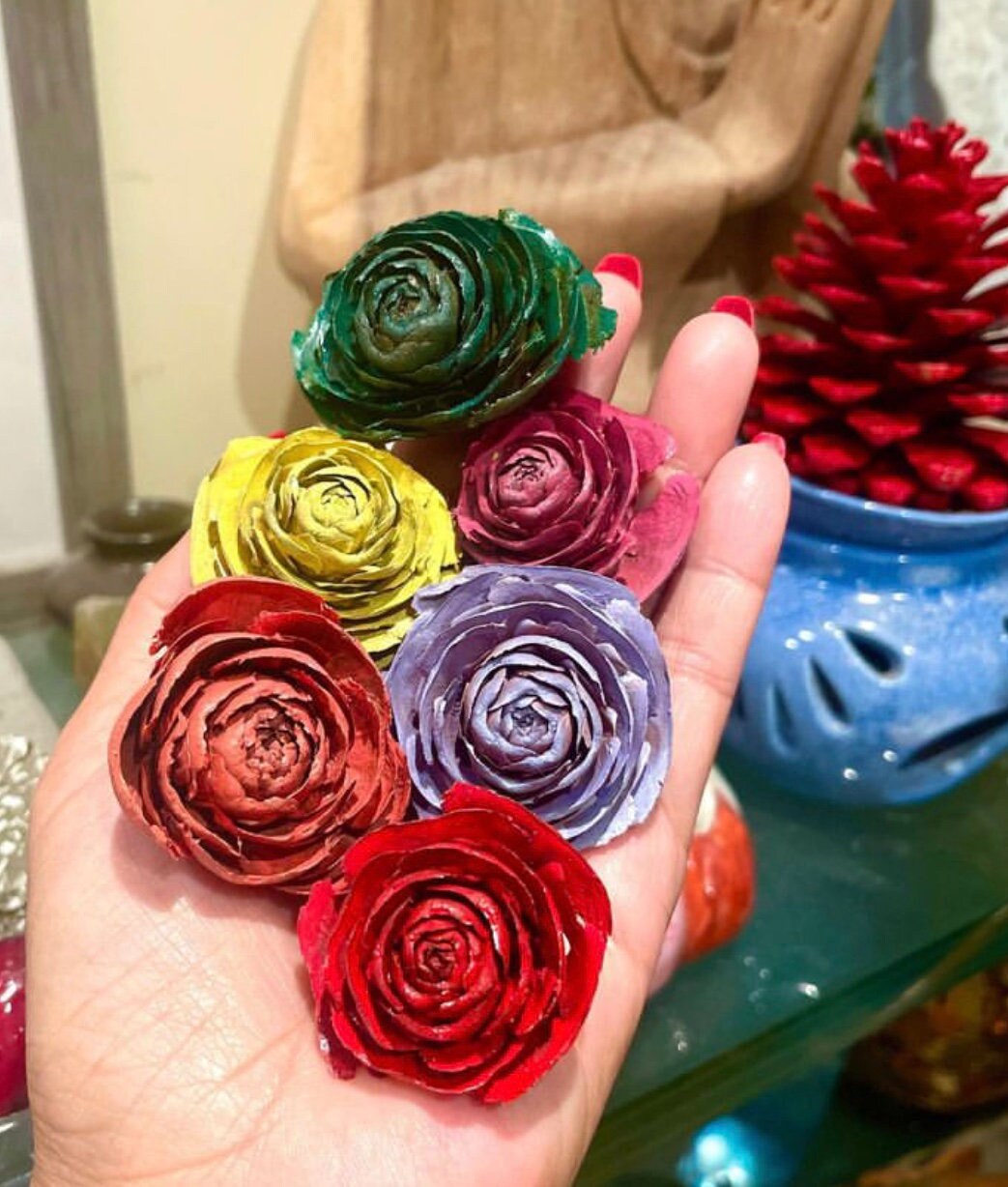 Atlantic Cedar Pine Cone, Rose Pine Cone, Wreaths Craft, Potpourri ...