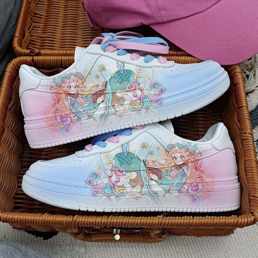 Custom Stitch Handmade Painting Sneakers Custom Shoes Cartoon - Etsy