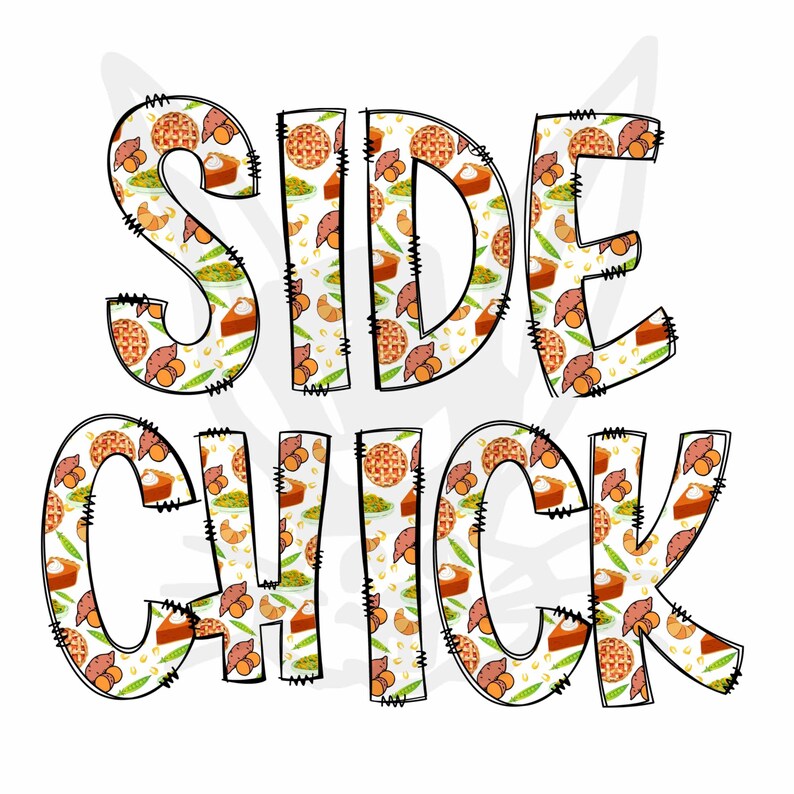 Side Chick Svg Etsy