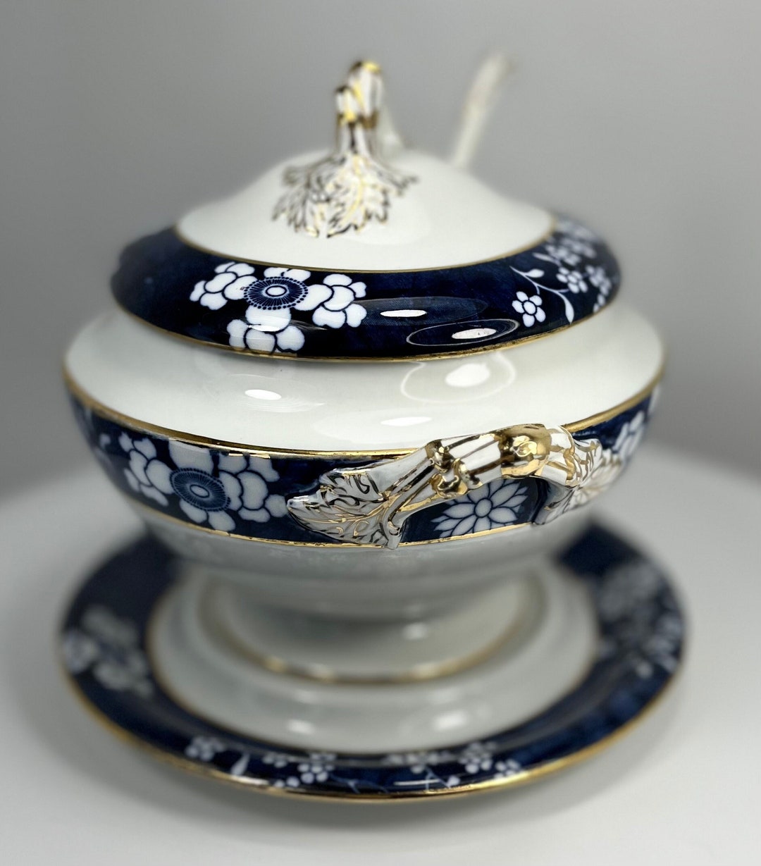 Copeland Spode, Hard to Find Pattern - Cracked Ice and Prunus Sauce ...