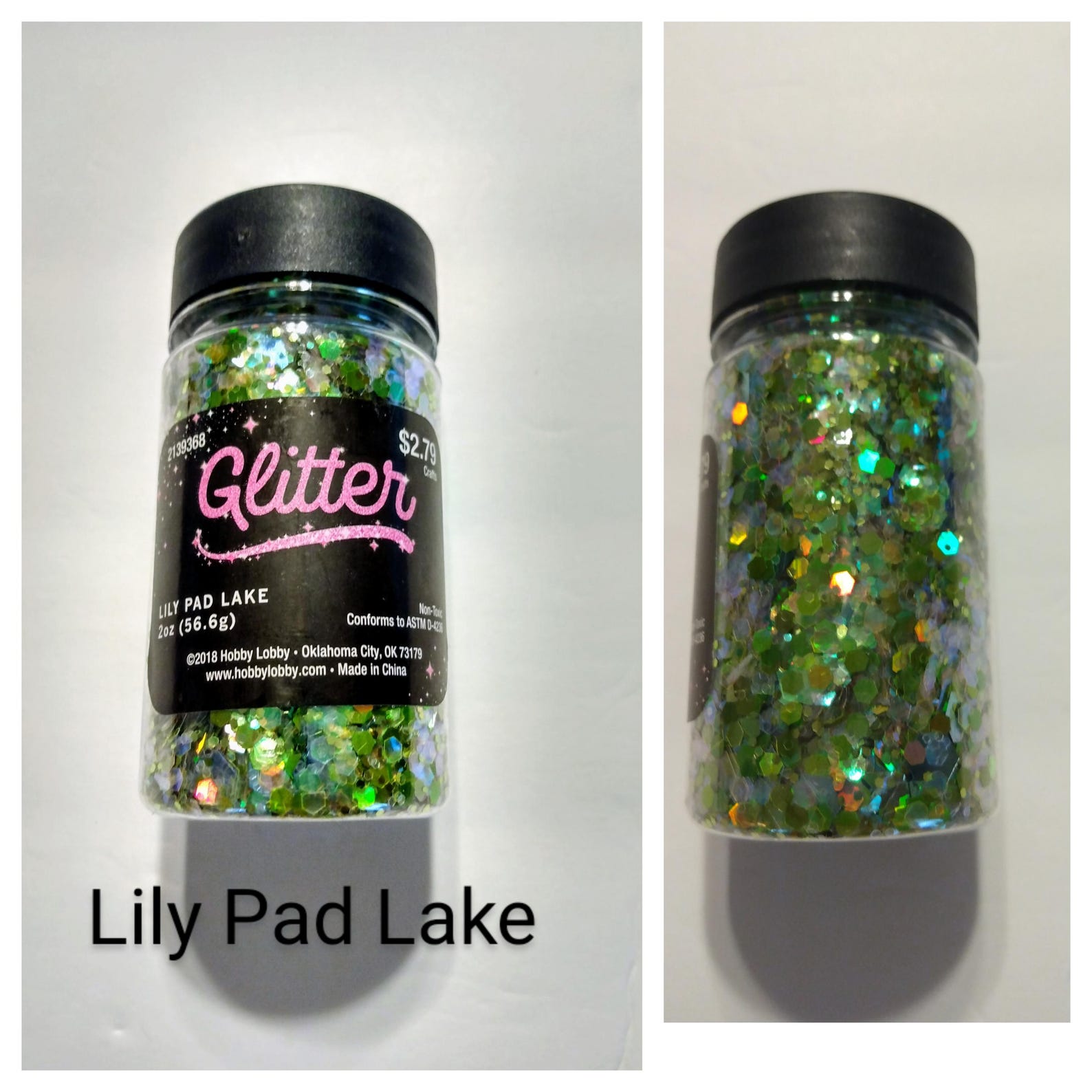 Hobby Lobby Glitter Shapes (1.05 to 3.5 Ounces) - Etsy