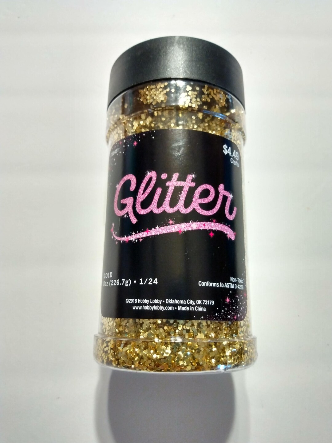 Hobby Lobby Glitter 7.5 and 8 Ounces - Etsy