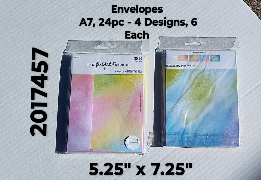 Hobby Lobby the Paper Studio Envelopes - Etsy