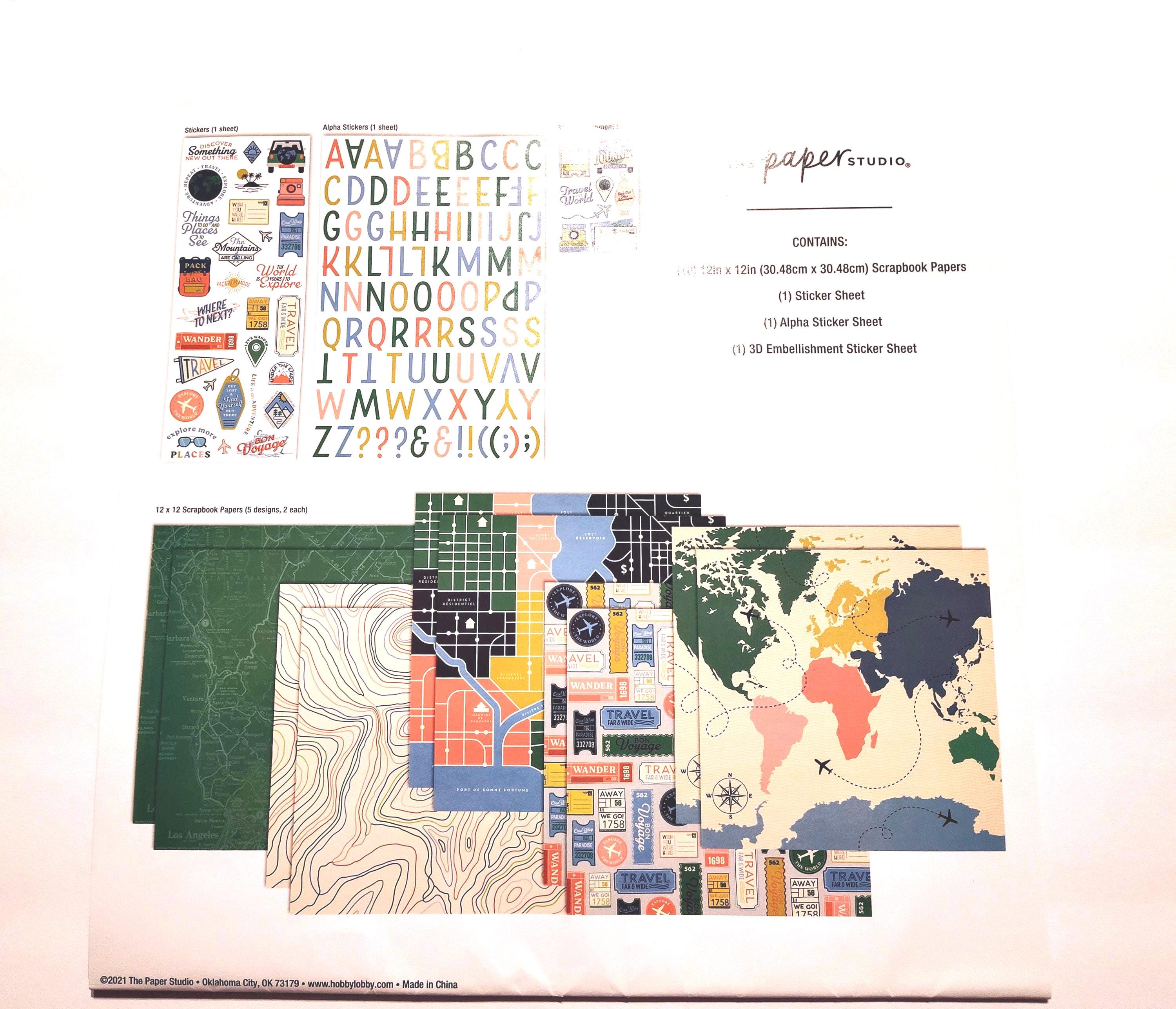 Hobby Lobby the Paper Studio Papercrafting Kits - Etsy
