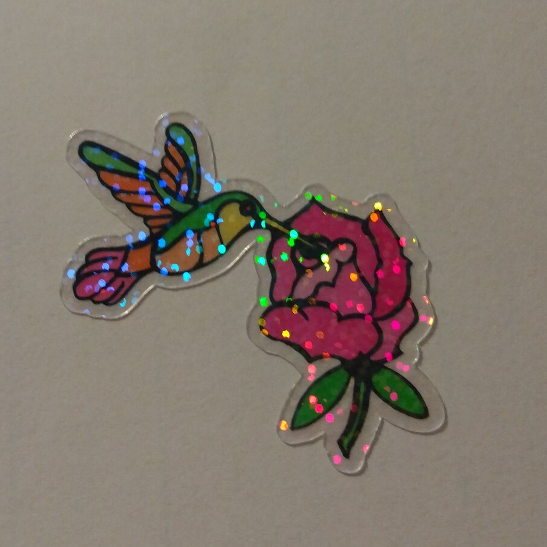 Hummingbird Die Cut Stickers - Vinyl Permanent Waterproof - Etsy