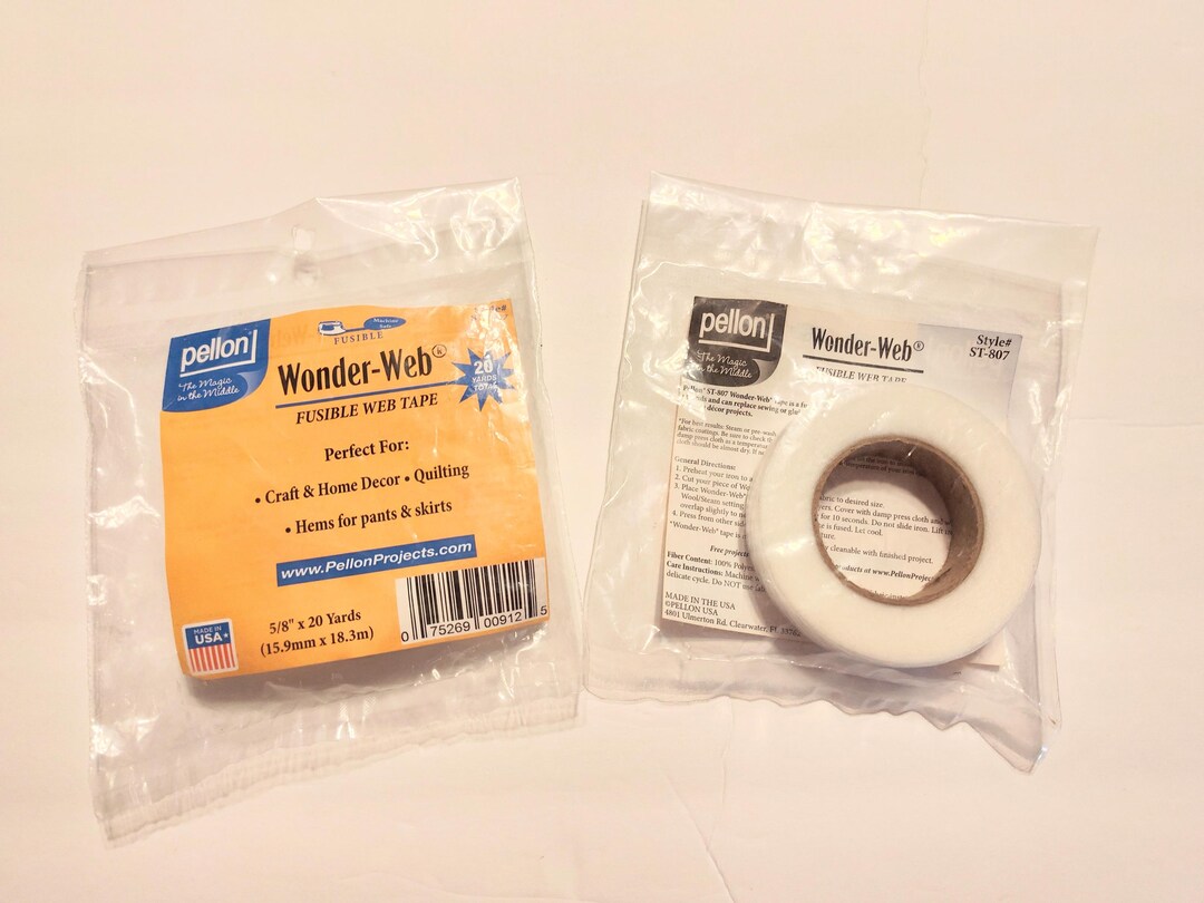 Pelon Wonder-web Fusible Web Tape - Etsy