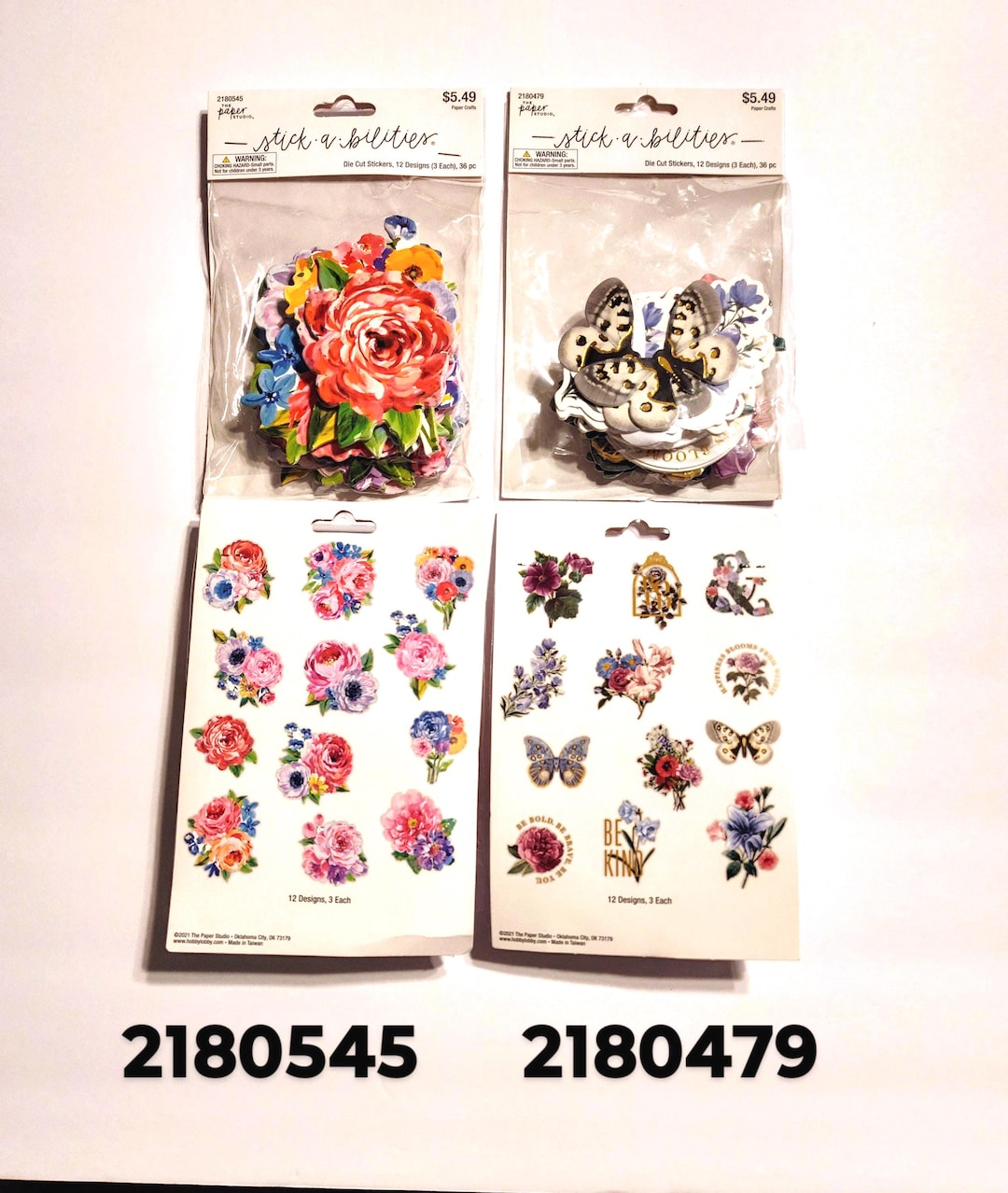 Hobby Lobby the Paper Studio Stick a Bilities Stickers - Etsy