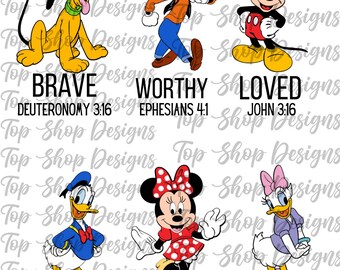 Mickey Affirmations - Etsy