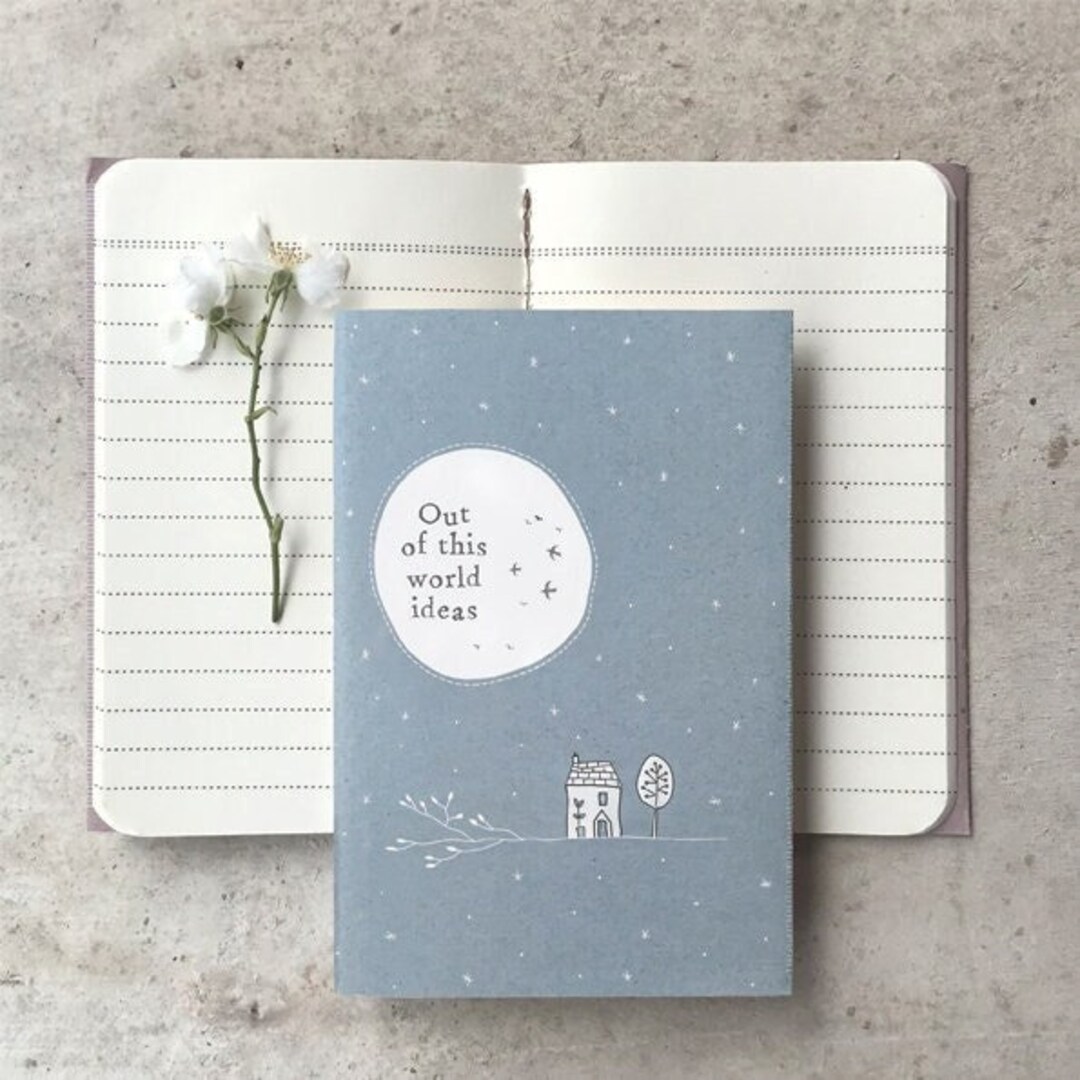 Blue Jotter Notebook With Quote / Notepad With Lined Pages / Jotter by ...