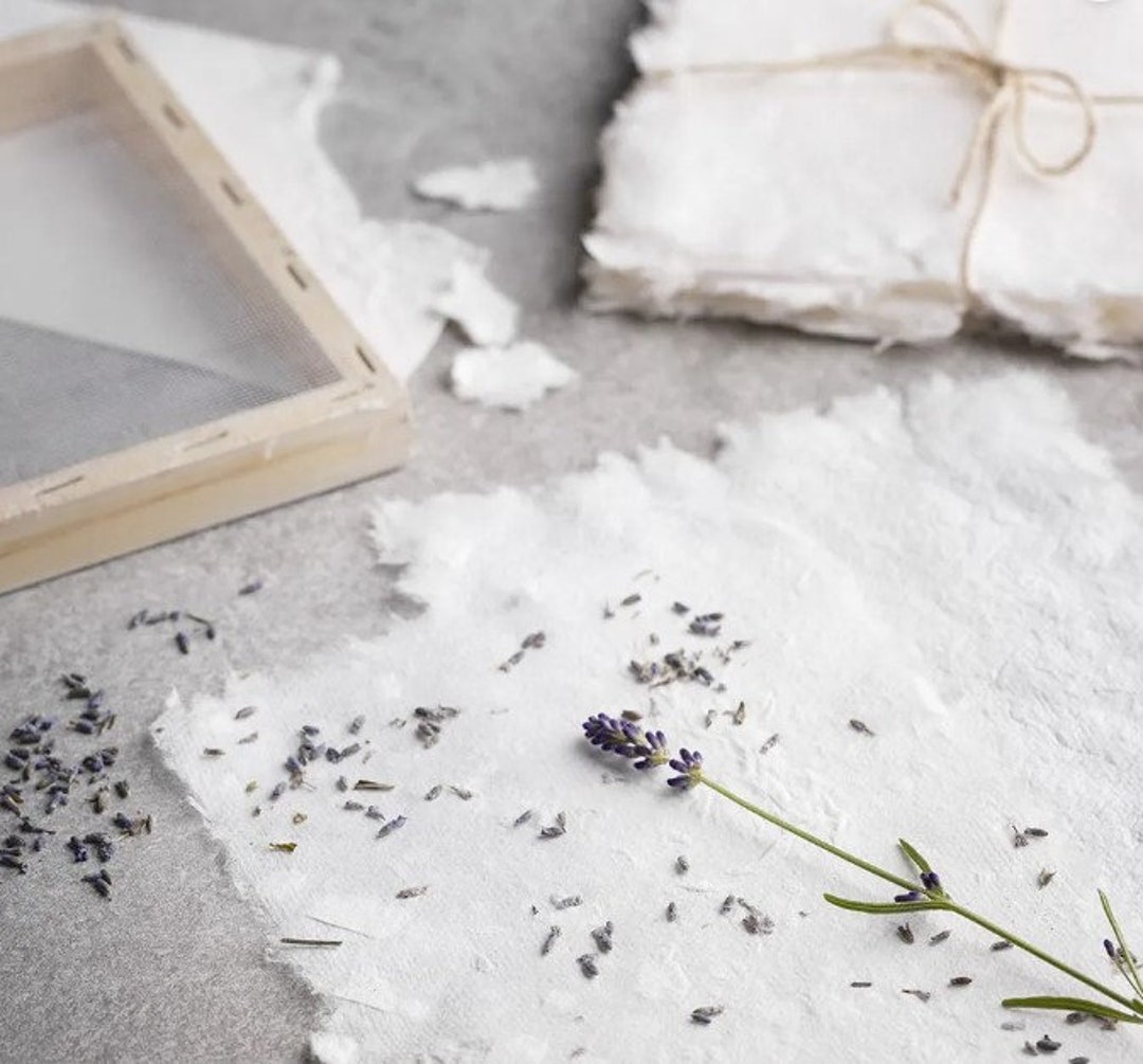 Off White Paper Pulp 100g / Paper Making Pulp / Handmade Paper - Etsy