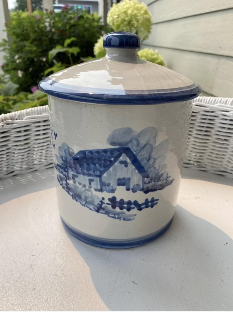 Louisville Stoneware Barn Birds Canister Set - Etsy