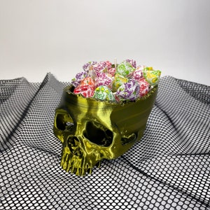 Human Skull Candy Bowl - Two Sizes Available - Etsy