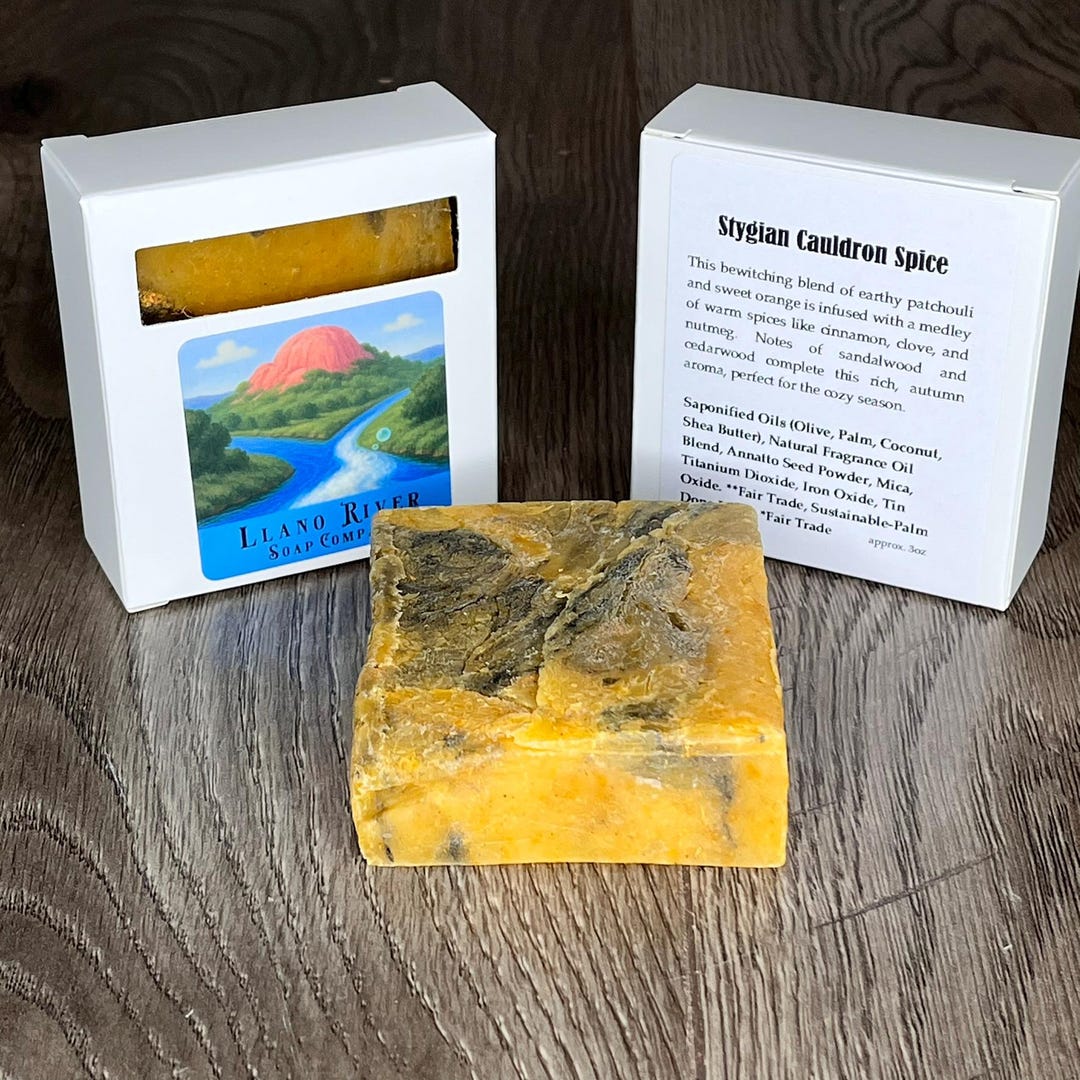 Stygian Cauldron Spice Bar Soap - Llano River Soap Company - Etsy
