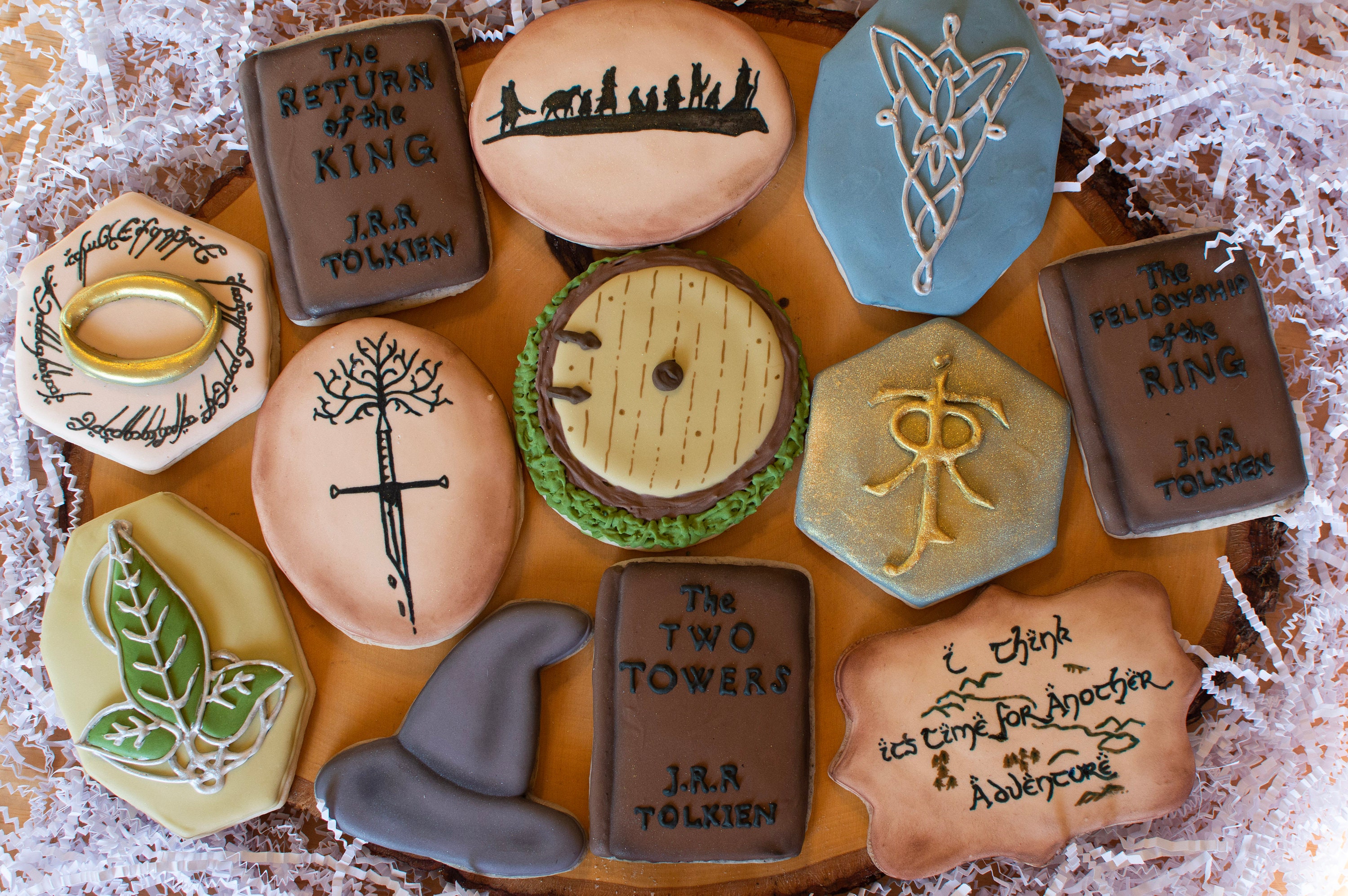 Lord of the Rings Decorated Cookies - Etsy