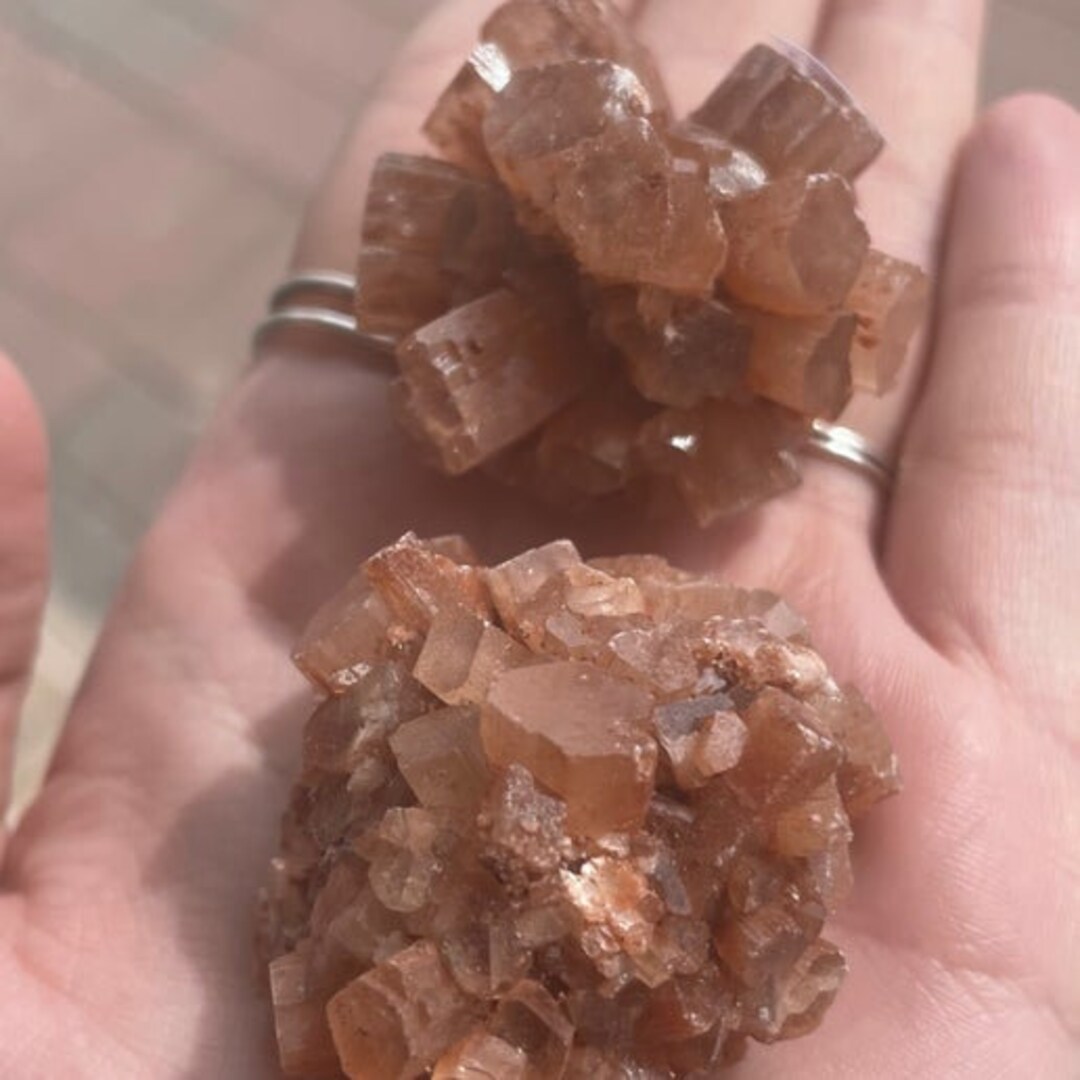 Aragonite Raw Orange Crystal Cluster – Healing Stone - Etsy