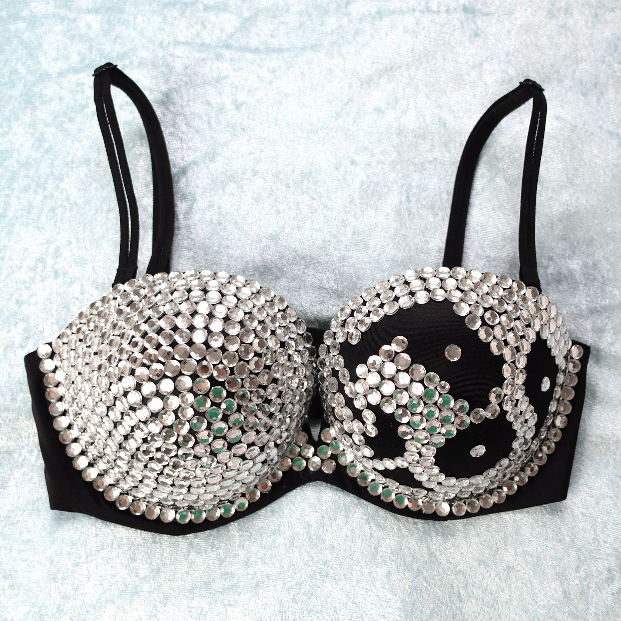 Selena Quintanilla Bedazzled Bustier - Adult Costume Bra Themed ...