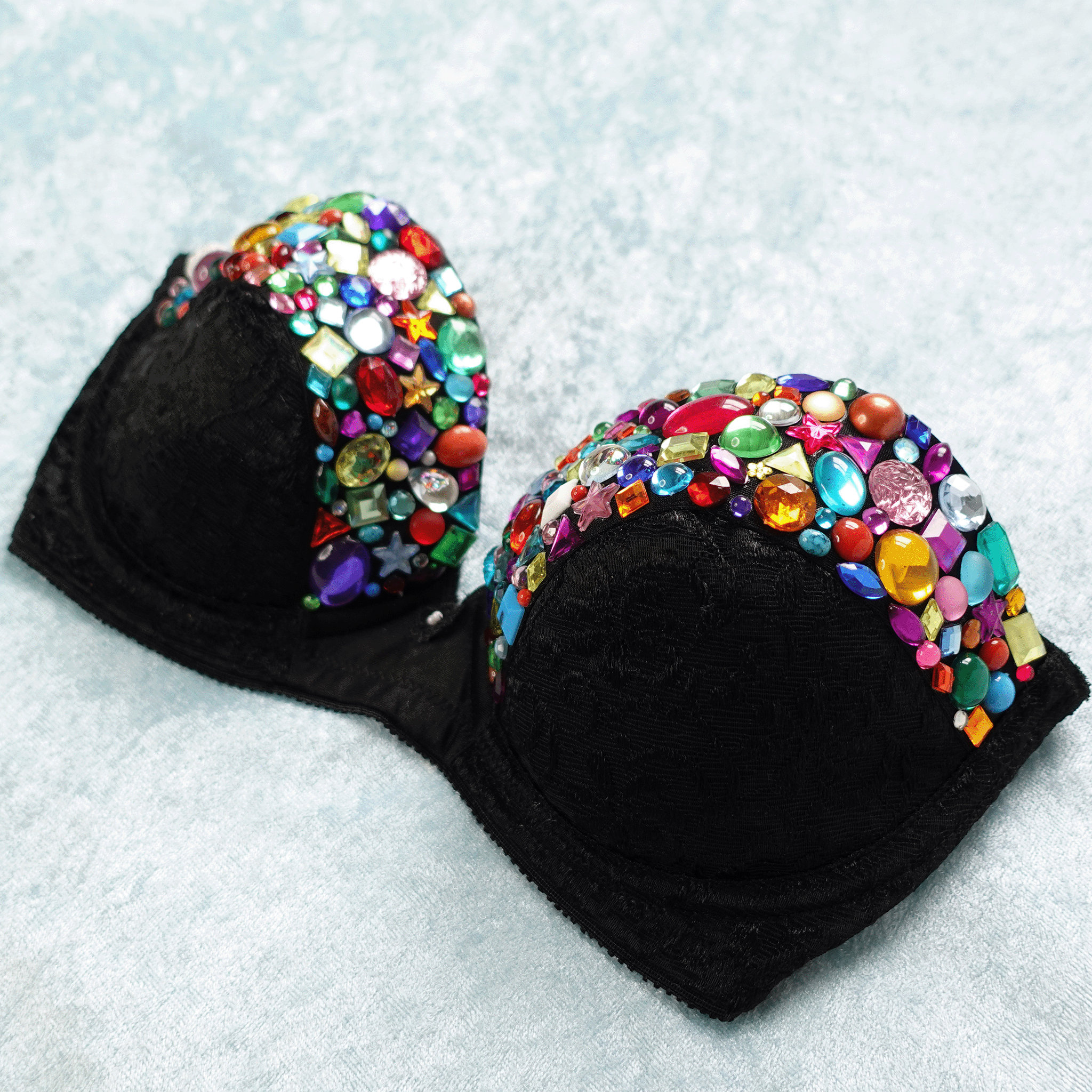 Selena Quintanilla Inspired - Colorful Bedazzled Bustier - Etsy