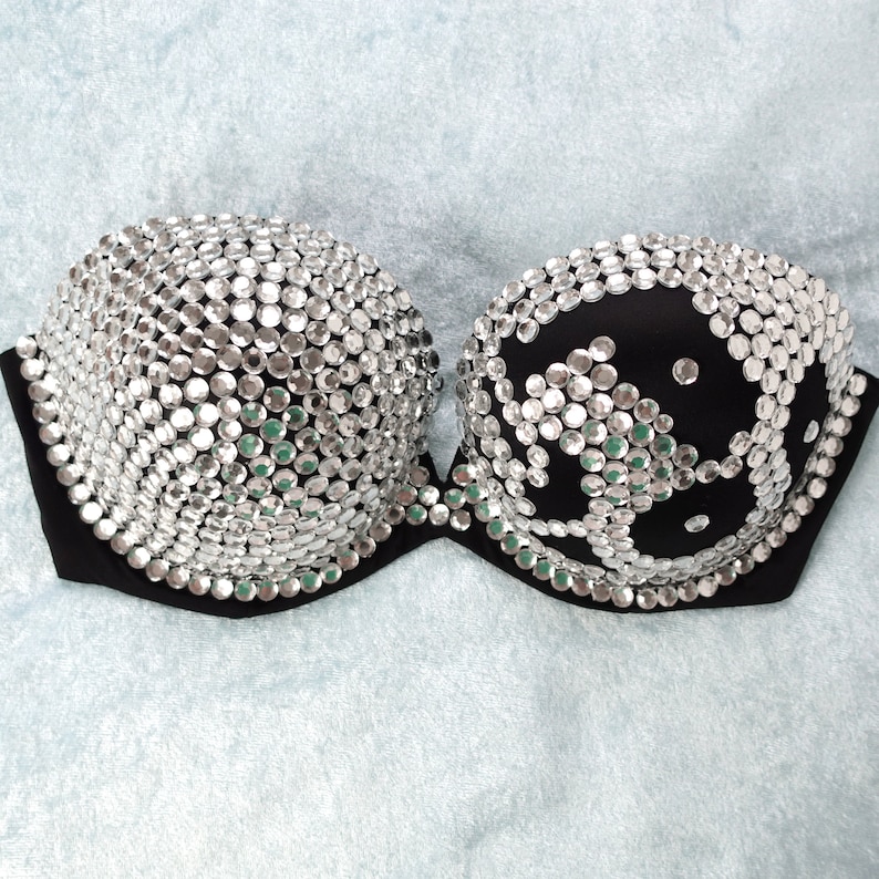 Selena Quintanilla Bedazzled Bustier - Adult Costume Bra Themed ...