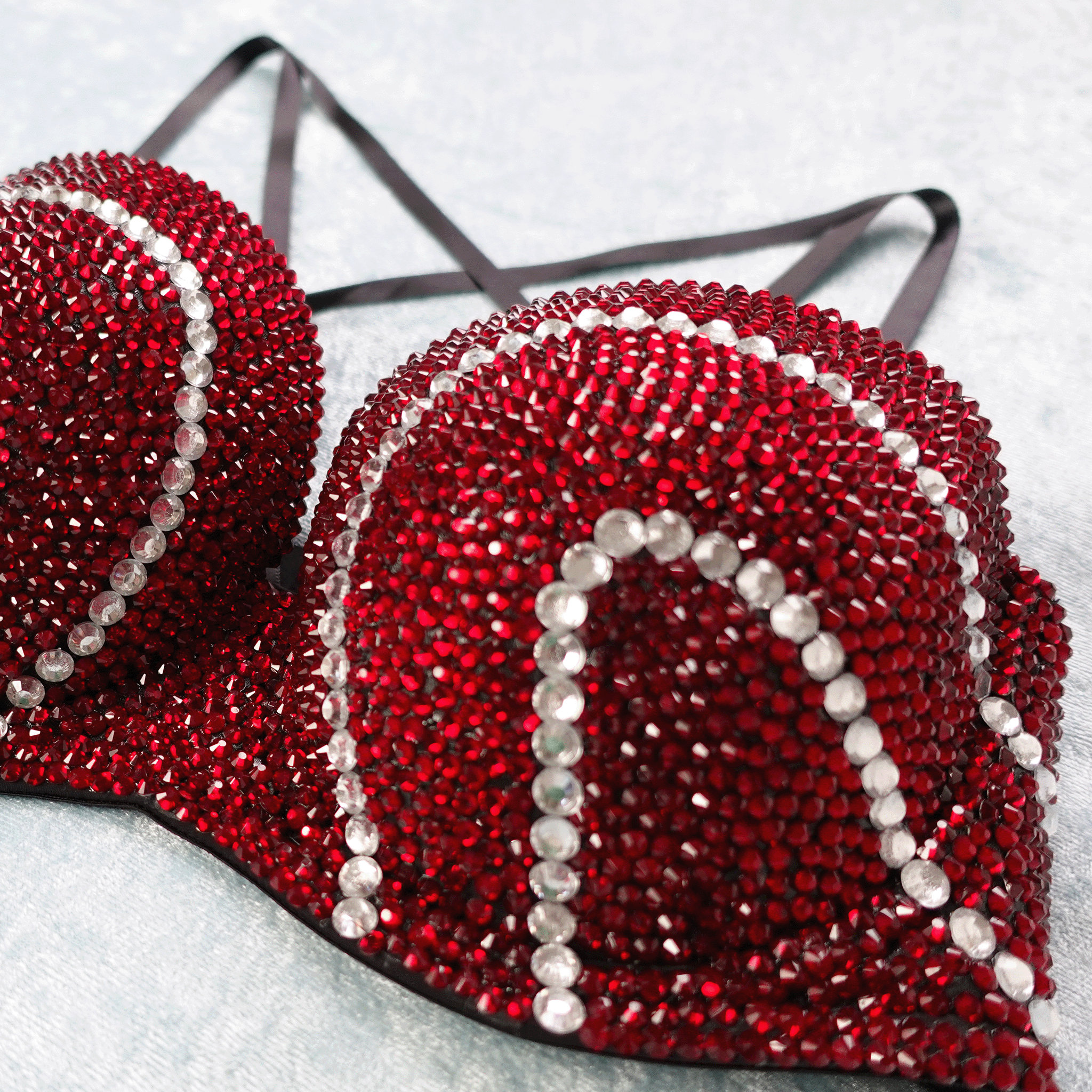 Selena Quintanilla Inspired Bedazzled Tejano Awards Red and Black ...