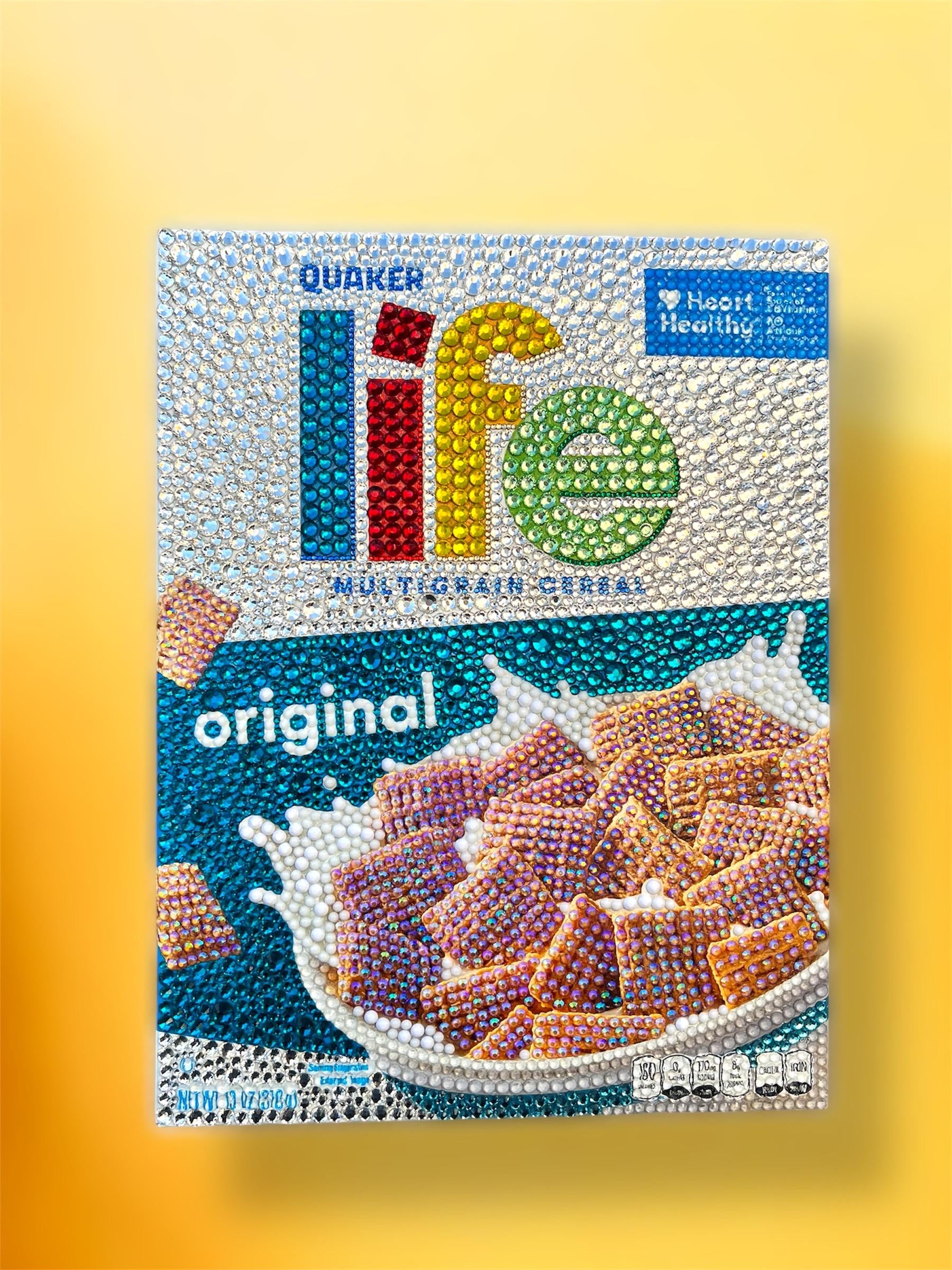 Bedazzled Cereal Box of Your Choice 13oz Home Decor - Front Only - Wall ...