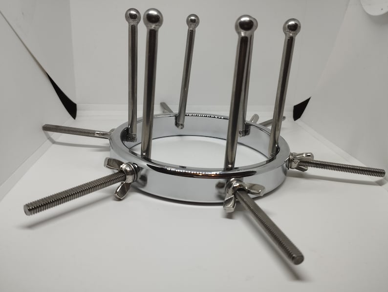 Adjustable Anal Expander Speculum 6 Leaves Fully Adjustable Speculum Big Ass Spreader Fisting ...