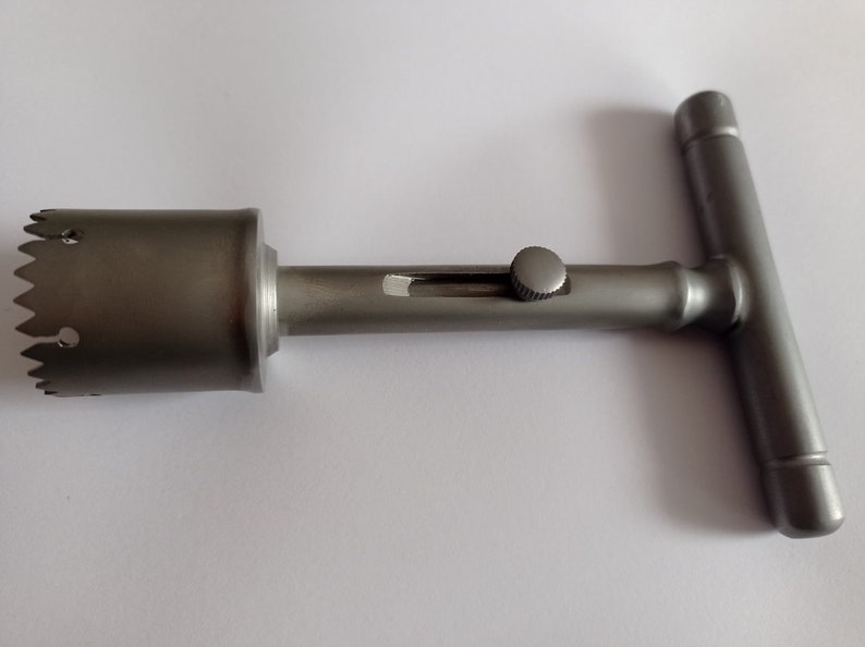 SKULL Drill TREPHINE Vintage Civil War Era Rare Replica Antique Medical ...