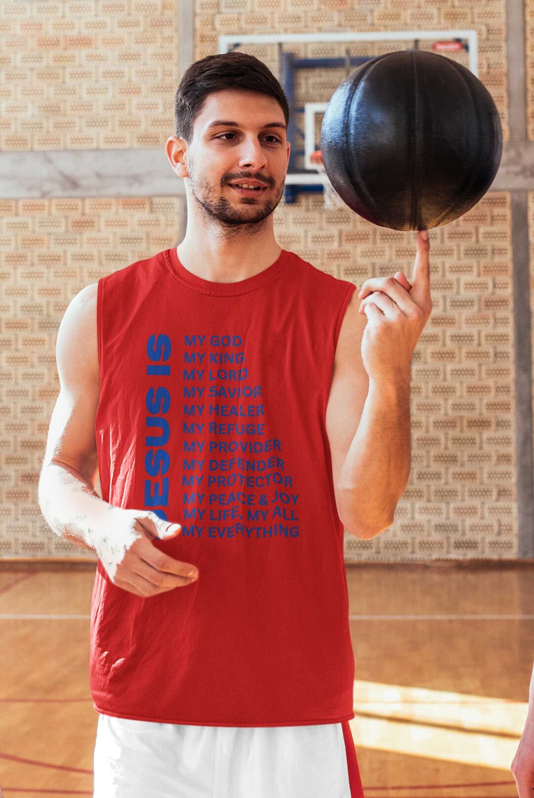 Jesus is Christian Sleeveless Shirt - Religious Faith Gift - Etsy