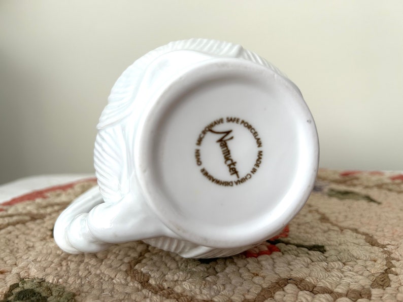 White NANTUCKET China Pitcher - Etsy