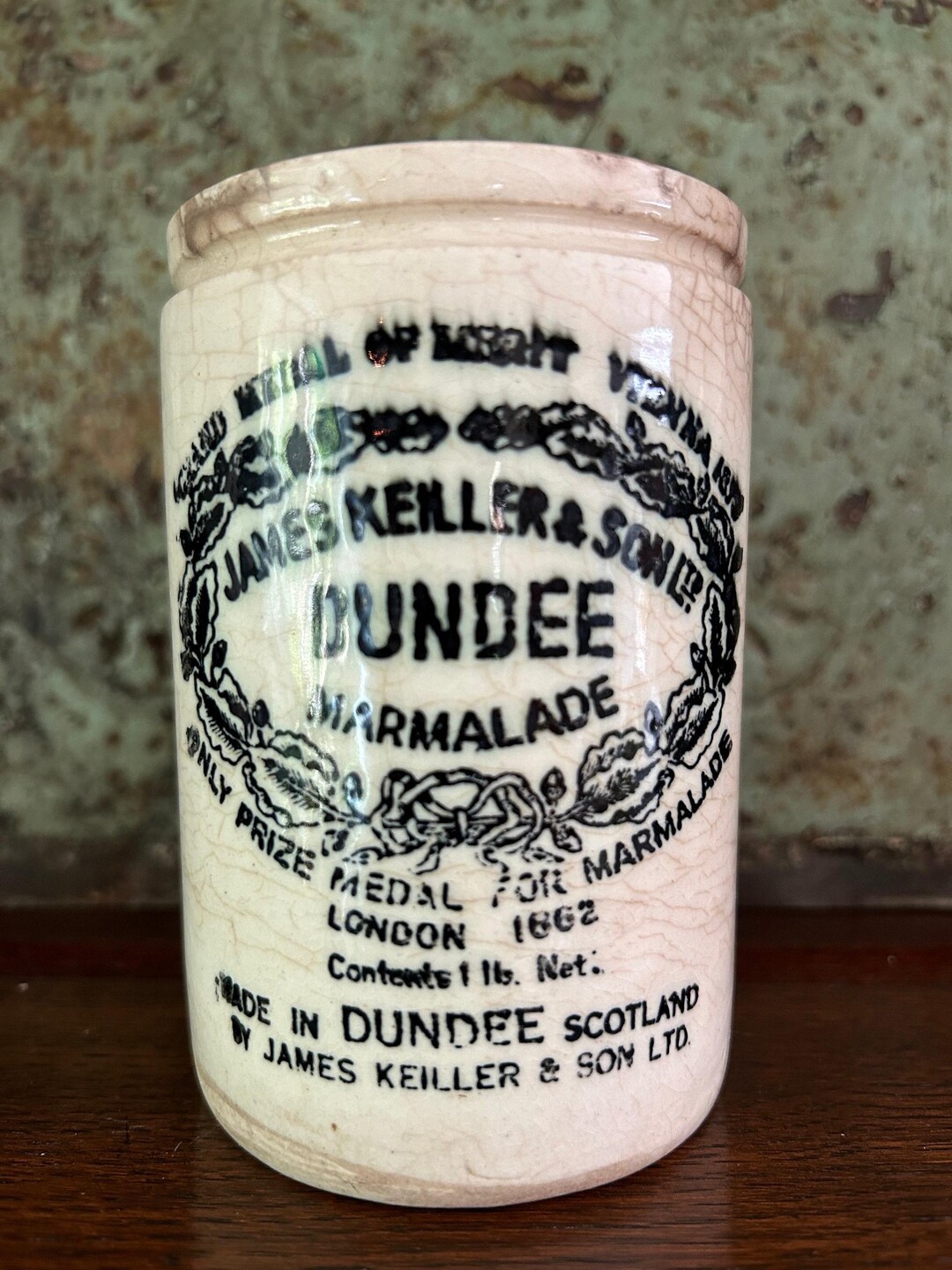 1lb Vintage Dundee Marmalade Jar - Etsy