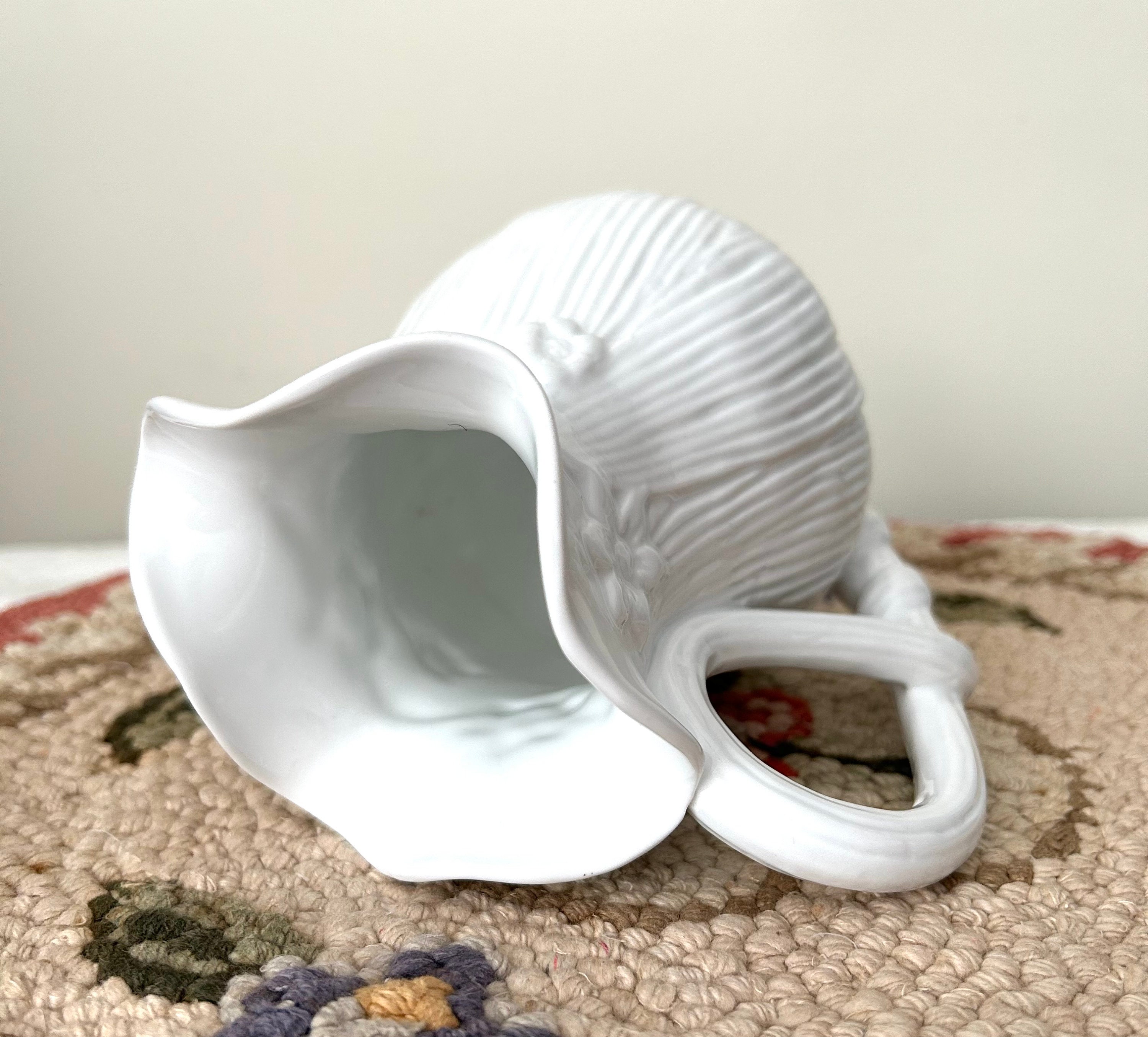 White NANTUCKET China Pitcher - Etsy