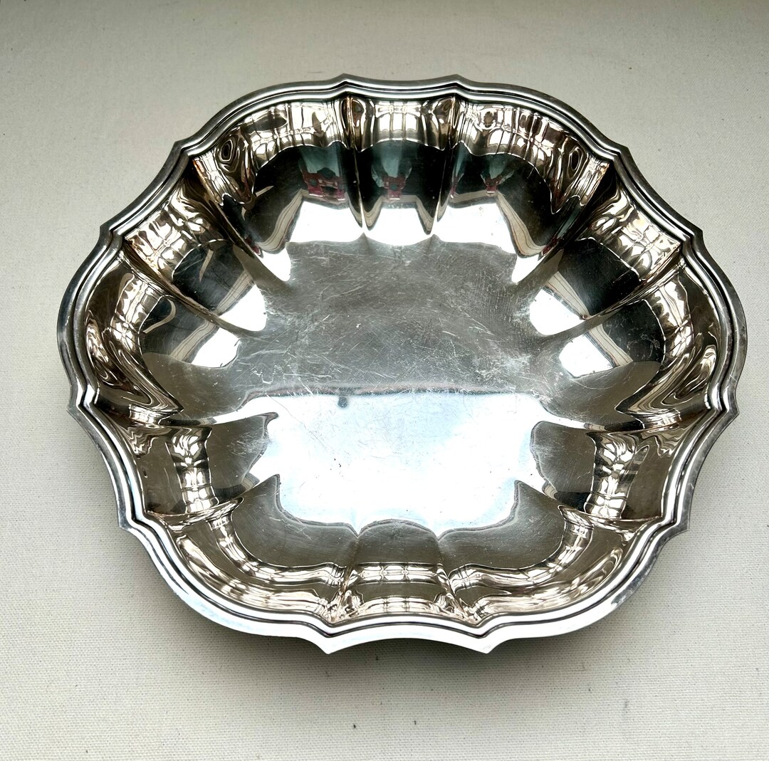Elegant International Silver Plate Bowl - Etsy
