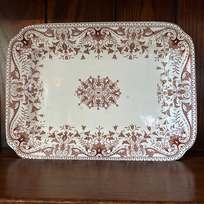 Transferware Platter - Etsy