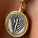 Two Faced Gold Plated Byzantine Coin Medallion Chain Necklace Jewelry ...