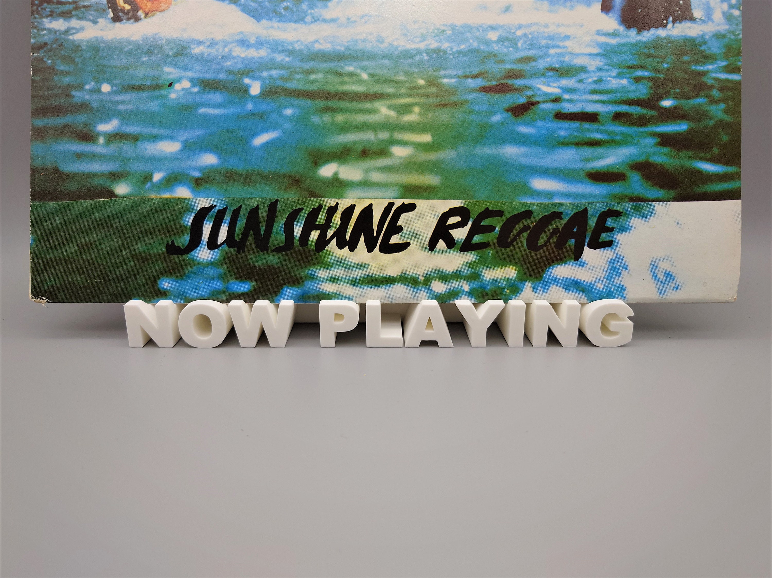 Now PLAYING RECORD DISPLAY Stand, Shelves for Lp Record Wall Mount ...