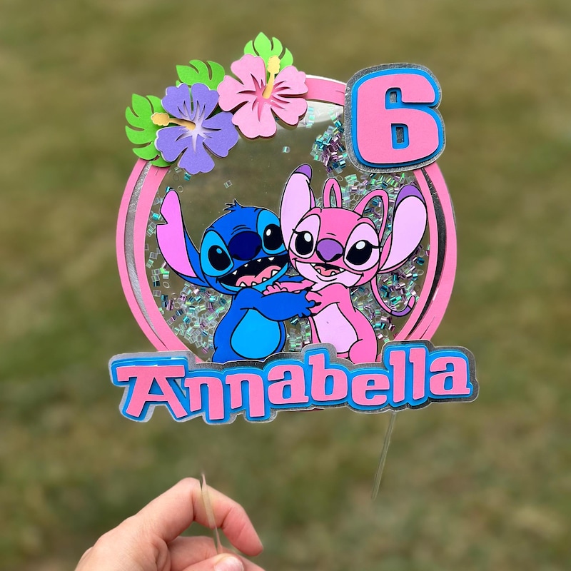 Stitch Cake Topper - Etsy